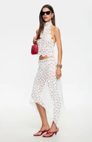 Lioness Trophy Lace Halter Top