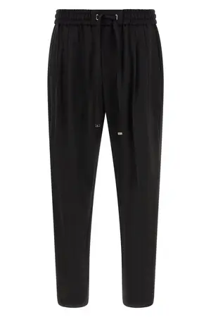 Dolce & Gabbana Wool Gabardine Joggers