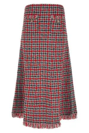 SELF-PORTRAIT Tweed Skirt
