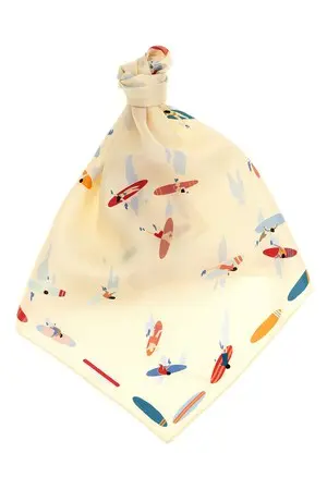 Longchamp En Attendant La Vague' Scarf