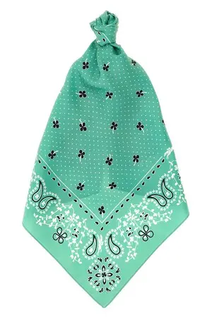 Longchamp French Bandana' Print Scarf
