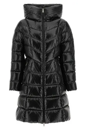 Moncler Marusse' Down Jacket With Chevron Quilting - Black