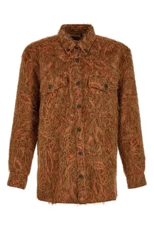 Dries Van Noten Shaggy Fringed Shirt
