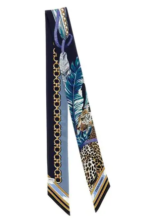 FERRAGAMO Bandeau 'felini' Print