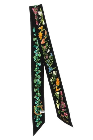 FERRAGAMO Bandeau 'eden Shoes' Print