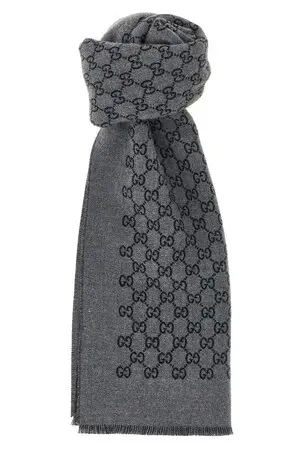 Gucci Sogi' Scarf - Gray