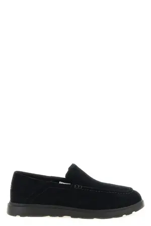 UGG Suede Shearling Lined Loafers