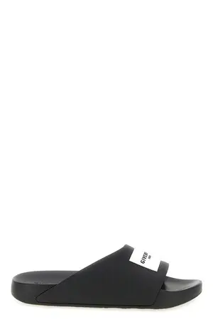 Givenchy Label' Mules - Black
