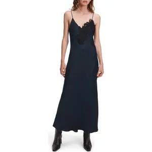 Rag & Bone Ariana Lace Trim Slipdress