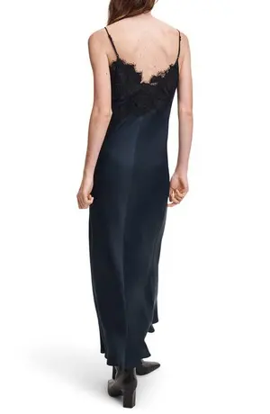 Rag & Bone Ariana Lace Trim Slipdress