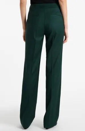 Santorelli Brenda Wide Leg Pant In Soft Stretch Twill