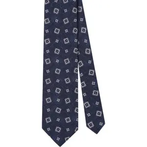 Robert Talbott Robert Square Medallion Best Of Class Necktie - Blue