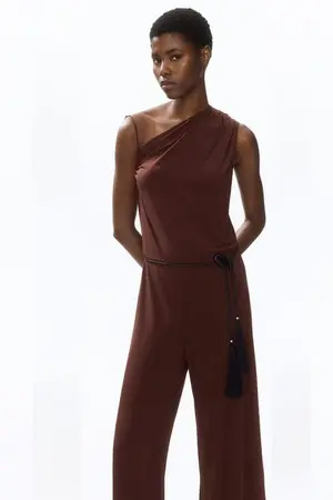 H&M Asymmetric Jersey Jumpsuit