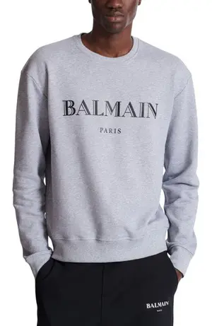 Balmain Printed Sweatshirt