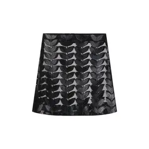 UCHÈ Uché The Leaf Mini Skirt