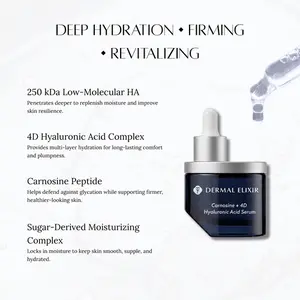 DERMAL ELIXIR Carnosine 4d Hyaluronic Acid Serum