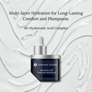 DERMAL ELIXIR Carnosine 4d Hyaluronic Acid Serum