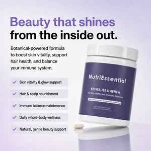 NUTRIESSENTIAL Revitalize & Renew120 Vegetable Capsules