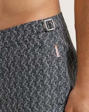 Orlebar Brown Bulldog Exclusive-print Mid-length Swim Shorts - Night Iris