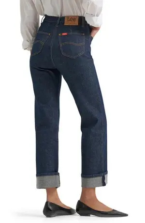 LEEM Marilyn High Waist Straight Leg Jeans