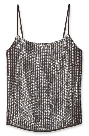Rag & Bone Lili Beaded Tank
