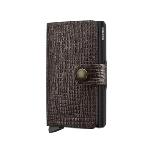 SECRID Miniwallet Palmellato - Brown