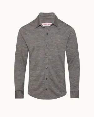 Orlebar Brown Giles Merino Tailored-fit Shirt