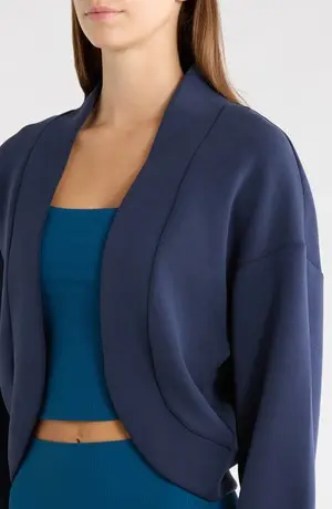 MPG Dreamweave Shrug - Navy Blazer