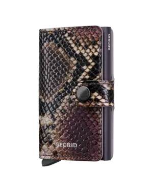 SECRID Miniwallet Serpent - Purple