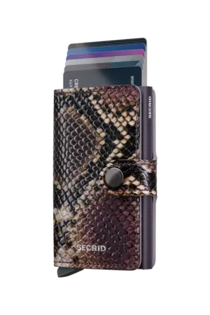 SECRID Miniwallet Serpent - Purple