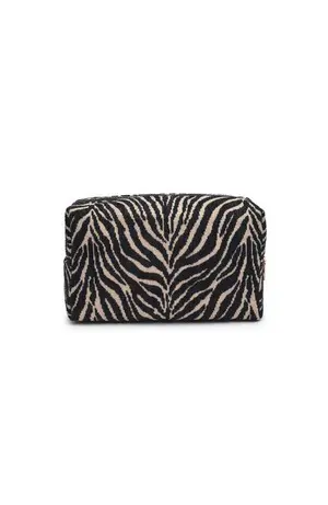 URBAN ESSENTIALS Zebrini Cosmetic & Travel Organizer Pouch