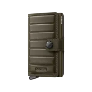 SECRID Premium Miniwallet+ Emboss Lines - Cedar