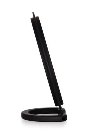 ZADRO Dual-sided Hanging Handheld Mirror In Soft-touch - Soft Touch Black