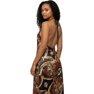 LUNAVERSOUL Heze Halter Dress