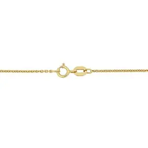 JULIANNA B. Dimond Initil Necklce 14k Yellow Gold T