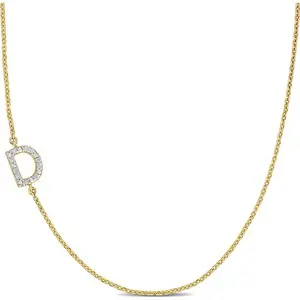 JULIANNA B. 14k Yellow Gold Diamond Necklace - D