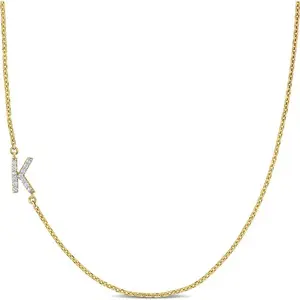 JULIANNA B. 14k Yellow Gold Diamond Necklace - K