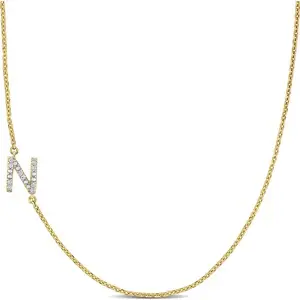 JULIANNA B. 14k Yellow Gold Diamond Necklace - N