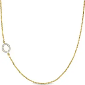 JULIANNA B. 14k Yellow Gold Diamond Necklace - O
