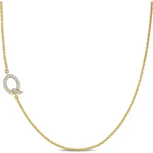 JULIANNA B. 14k Yellow Gold Diamond Necklace - Q