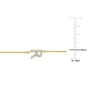 JULIANNA B. 14k Yellow Gold Diamond Necklace - R
