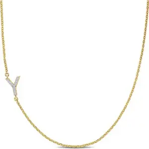 JULIANNA B. 14k Yellow Gold Diamond Necklace - Y