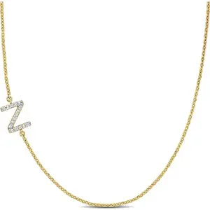 JULIANNA B. 14k Yellow Gold Diamond Necklace - Z