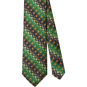 Robert Talbott Robert Retro Mosaic Best Of Class Necktie - Navy Multi