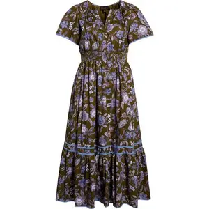 SUGARLIPS Ordy Floral Print Maxi Dress