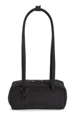 Baggu Small Recycled Nylon Bowler Bag - Black