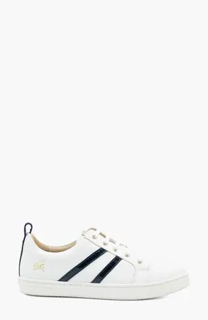 Cavalinho Gloss Leather Lace-up Sneakers