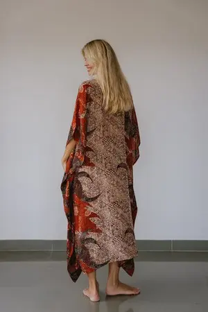 SUN CHILD Long Caftan Alix