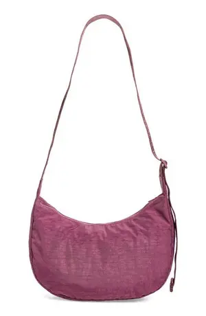 Baggu Medium Crescent Recycled Nylon Crossbody Bag