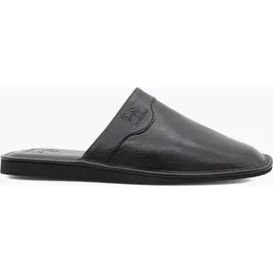 CAVALINHO Gentleman Leather House Slippers 103 - Black